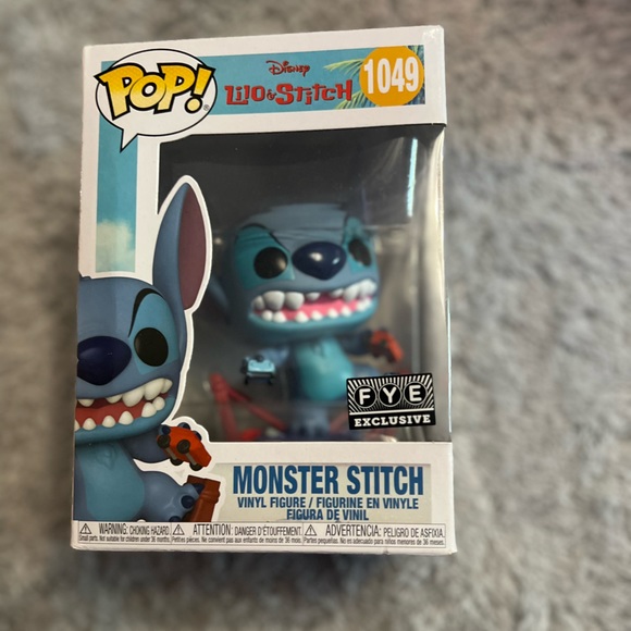 Funko | Toys | Lilo Stitch Funko Pop Monster Stitch | Poshmark